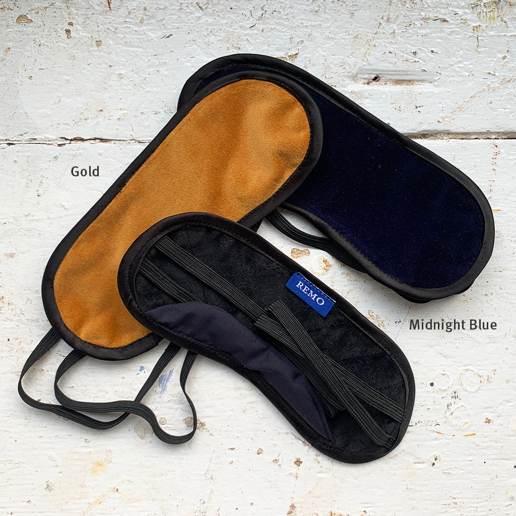 NEW Cotton Velvet Eye Mask Colours – REMO Since 1988