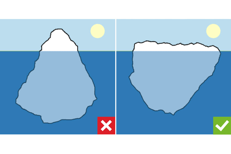 The Truth About Icebergs – REMO Since 1988