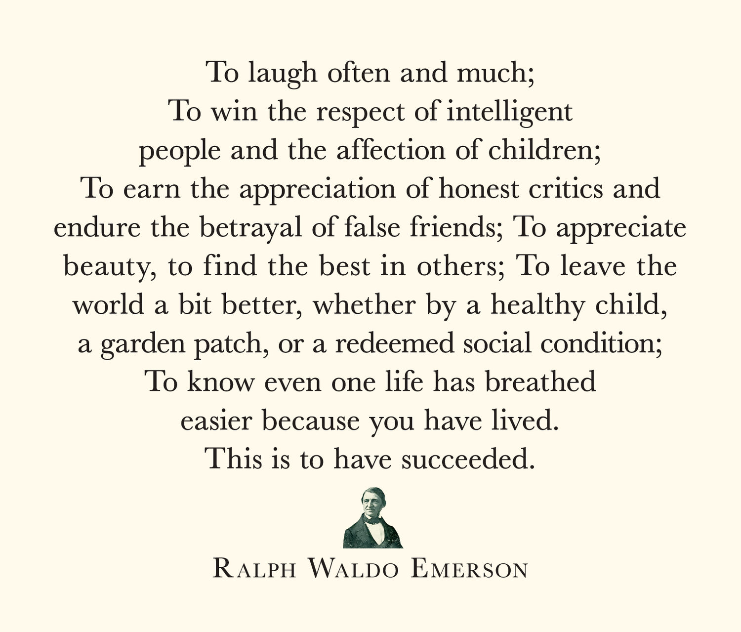 Ralph Waldo Emerson – REMO Since 1988
